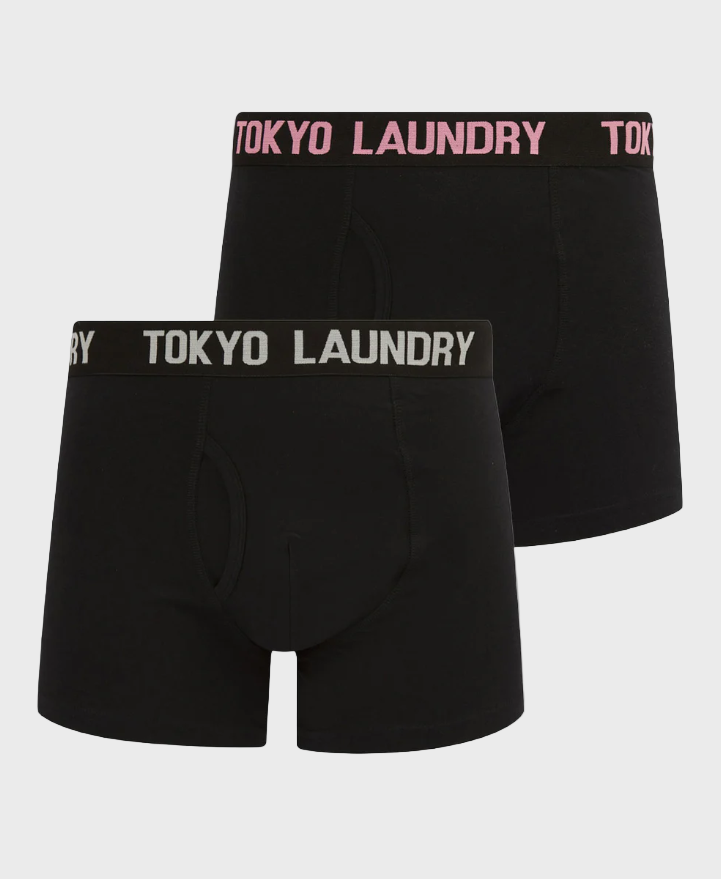 Tokyo Laundry Walkers 3 Boxer Shorts Set (2 Pack) – Vault Menswear